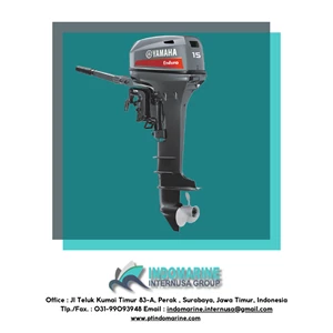 Jual Mesin Tempel Yamaha 15PK - E15DMHL Mesin Kapal Surabaya | Indomarine Internusa Group